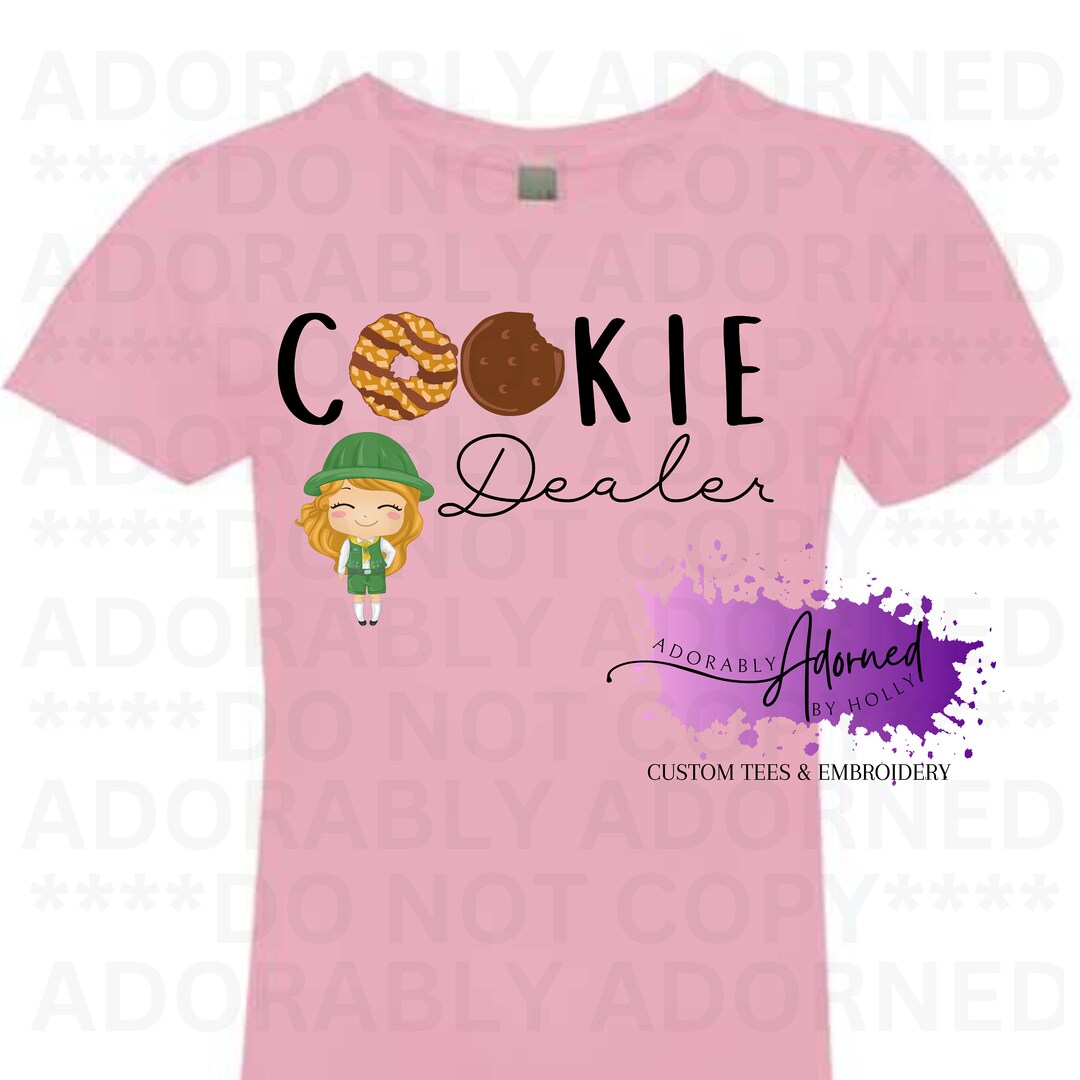 Cookie Deal With Girl Scout PNG - Etsy