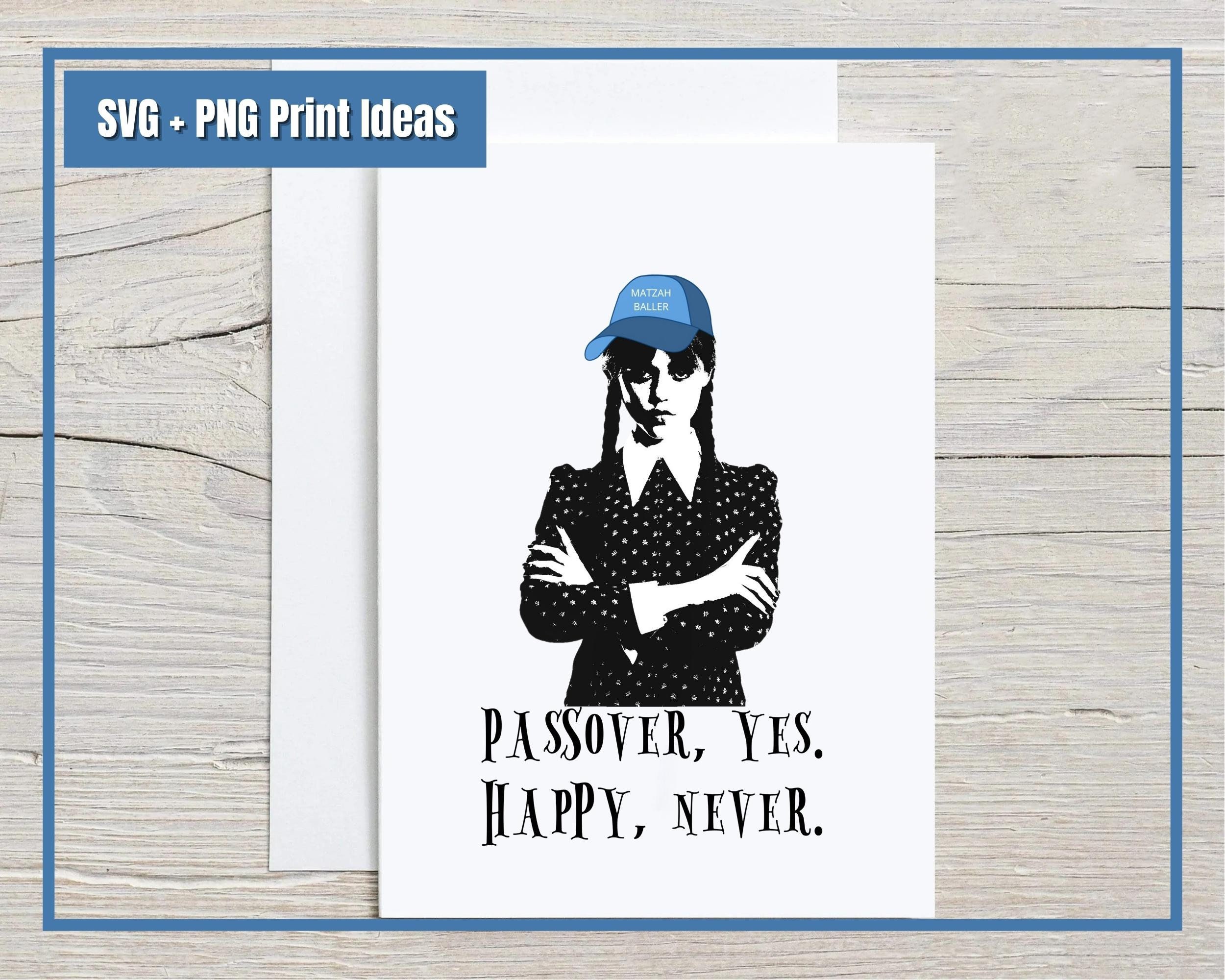 Wednesday Addams SVG Wednesday Svg Passover Pesach Chag - Etsy