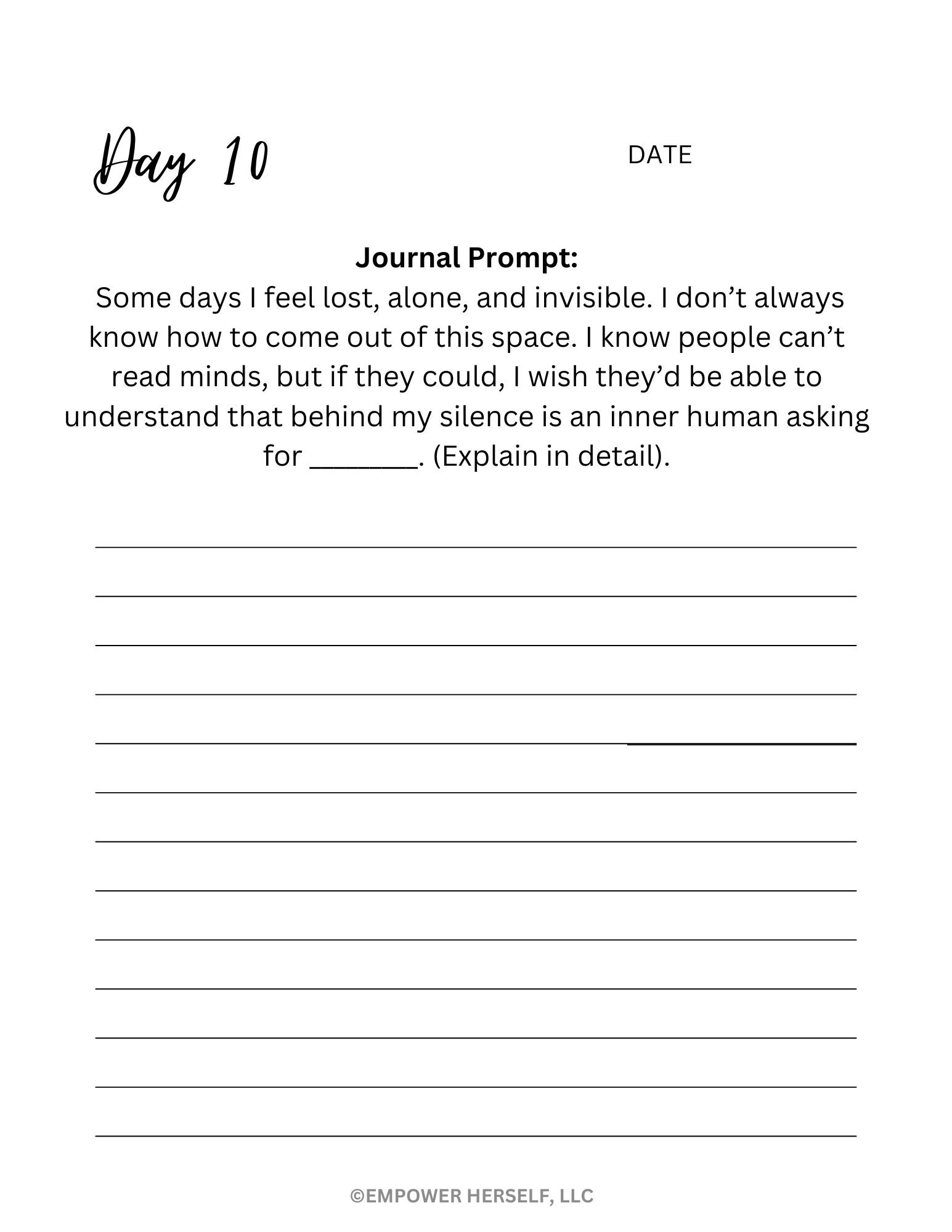 Inner Child Healing Workbook Digital Journal Prompts Inner Child ...