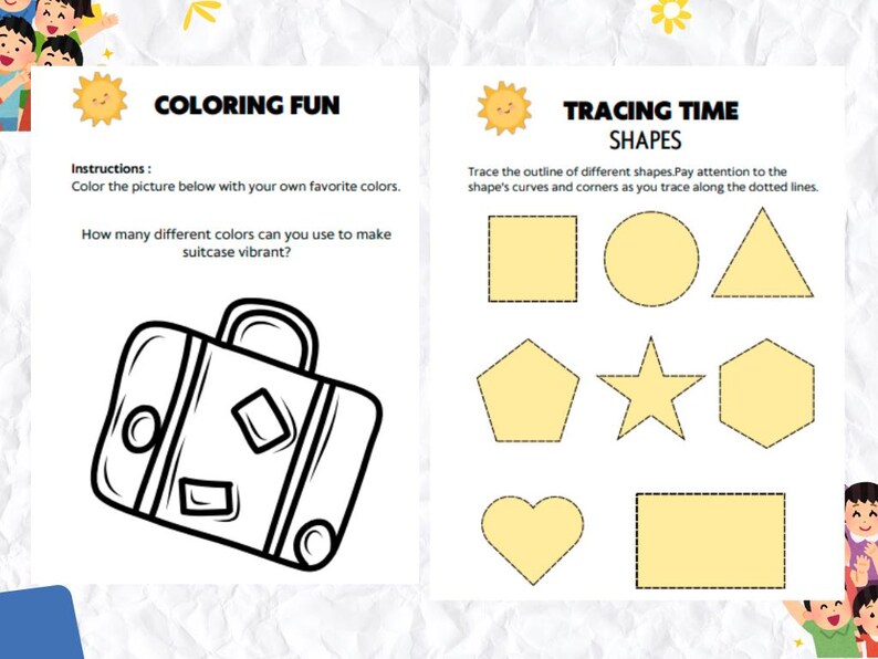 40 Pages Early Finishers Activity Workbook for Kids,kids Workbook ...