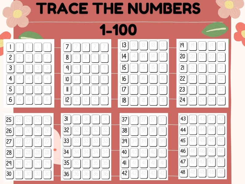 1-100 Numbers Tracing,alphabets Tracing,preschool Tracing,tracing Book ...