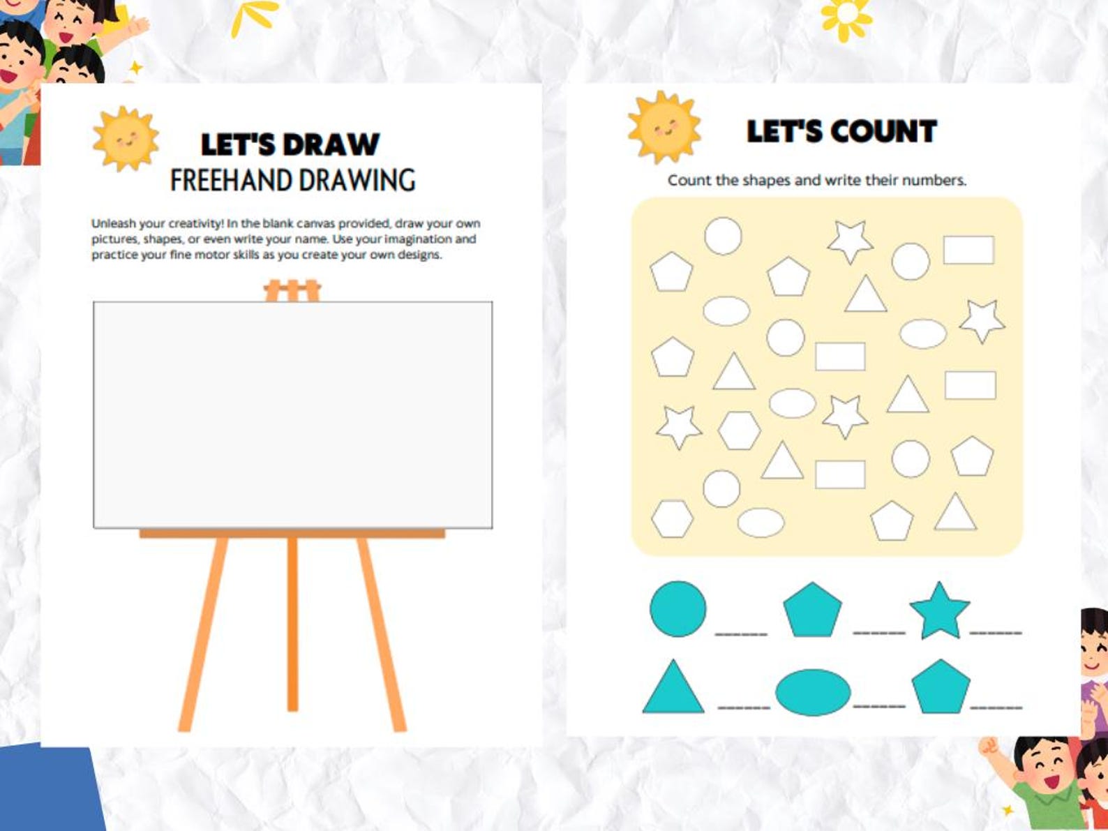 40 Pages Early Finishers Activity Workbook for Kids,kids Workbook ...