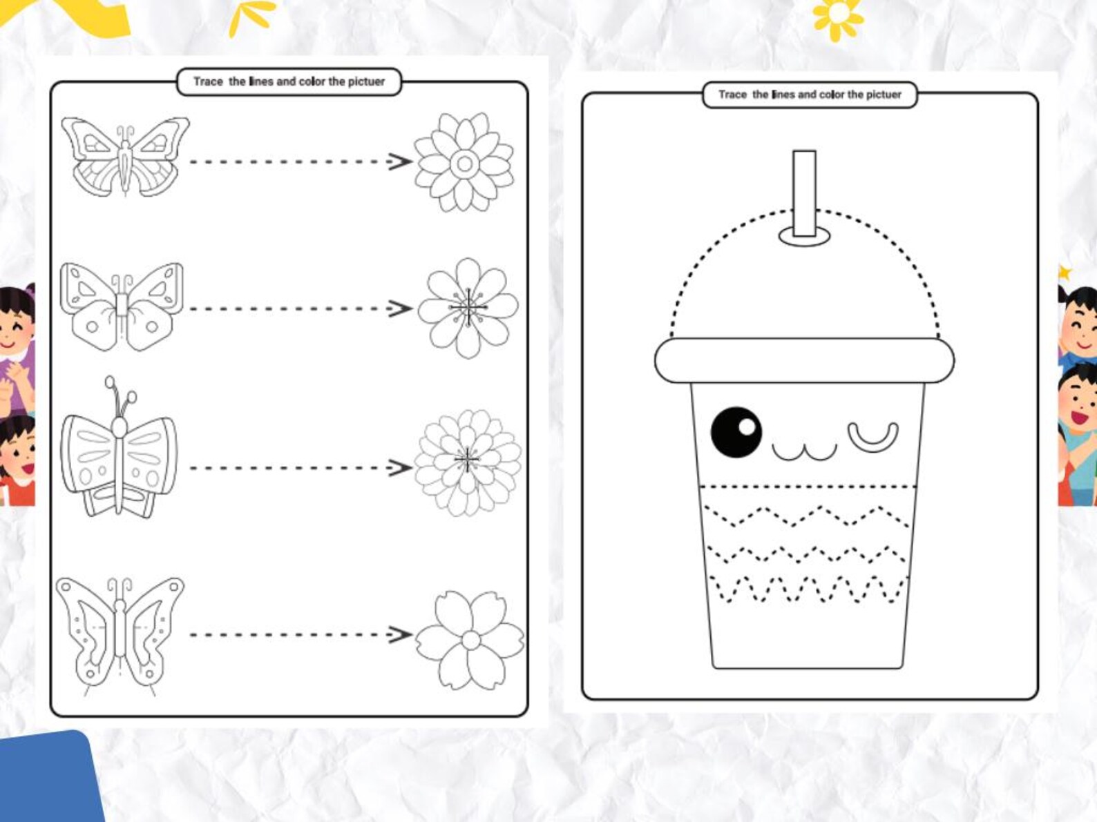 80 Pages Pencil Control Workbook for Kids,kids Workbook,pre-school ...