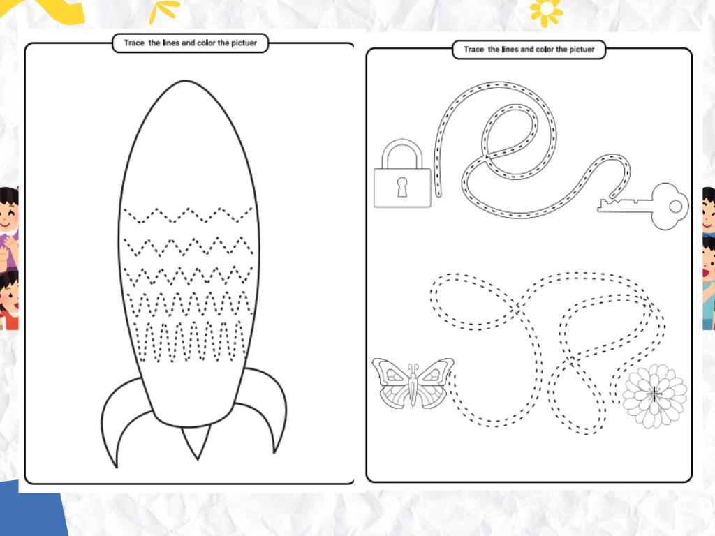 80 Pages Pencil Control Workbook for Kids,kids Workbook,pre-school ...