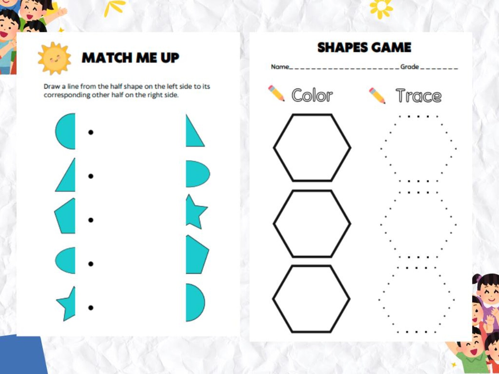 40 Pages Early Finishers Activity Workbook for Kids,kids Workbook ...