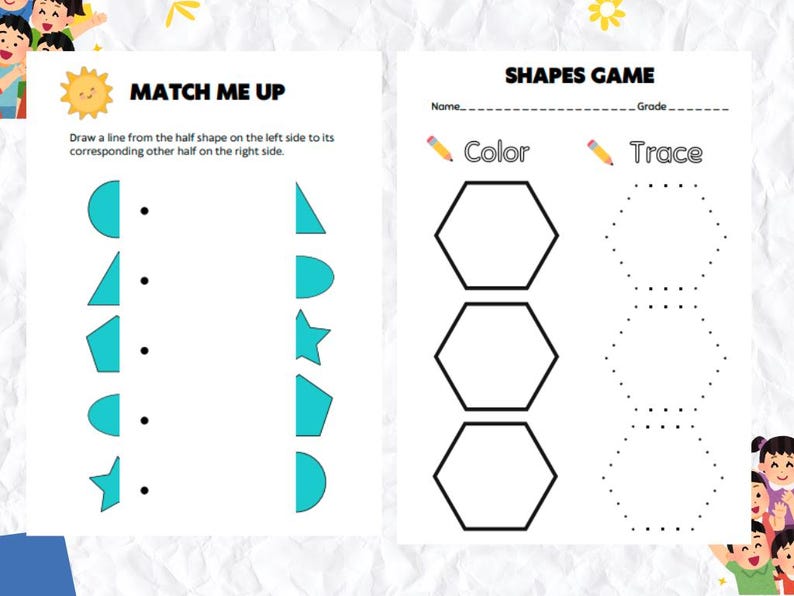 40 Pages Early Finishers Activity Workbook for Kids,kids Workbook ...