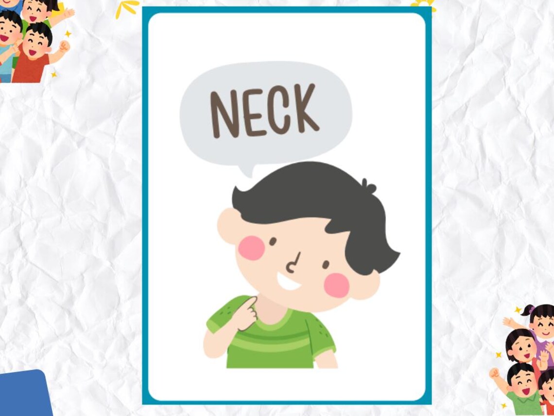 Human Body Flashcards for Kids, Educational Printables (PDF) - Etsy