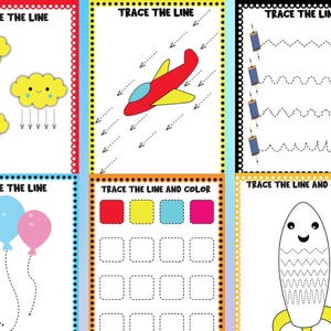 Pencil Control Book for Kids,alphabets Tracing,preschool Tracing ...
