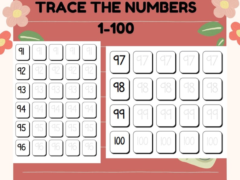 1-100 Numbers Tracing,alphabets Tracing,preschool Tracing,tracing Book ...