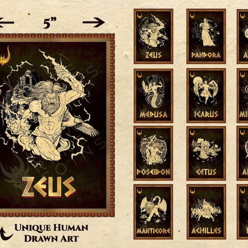 Mythomagic Cards - Etsy