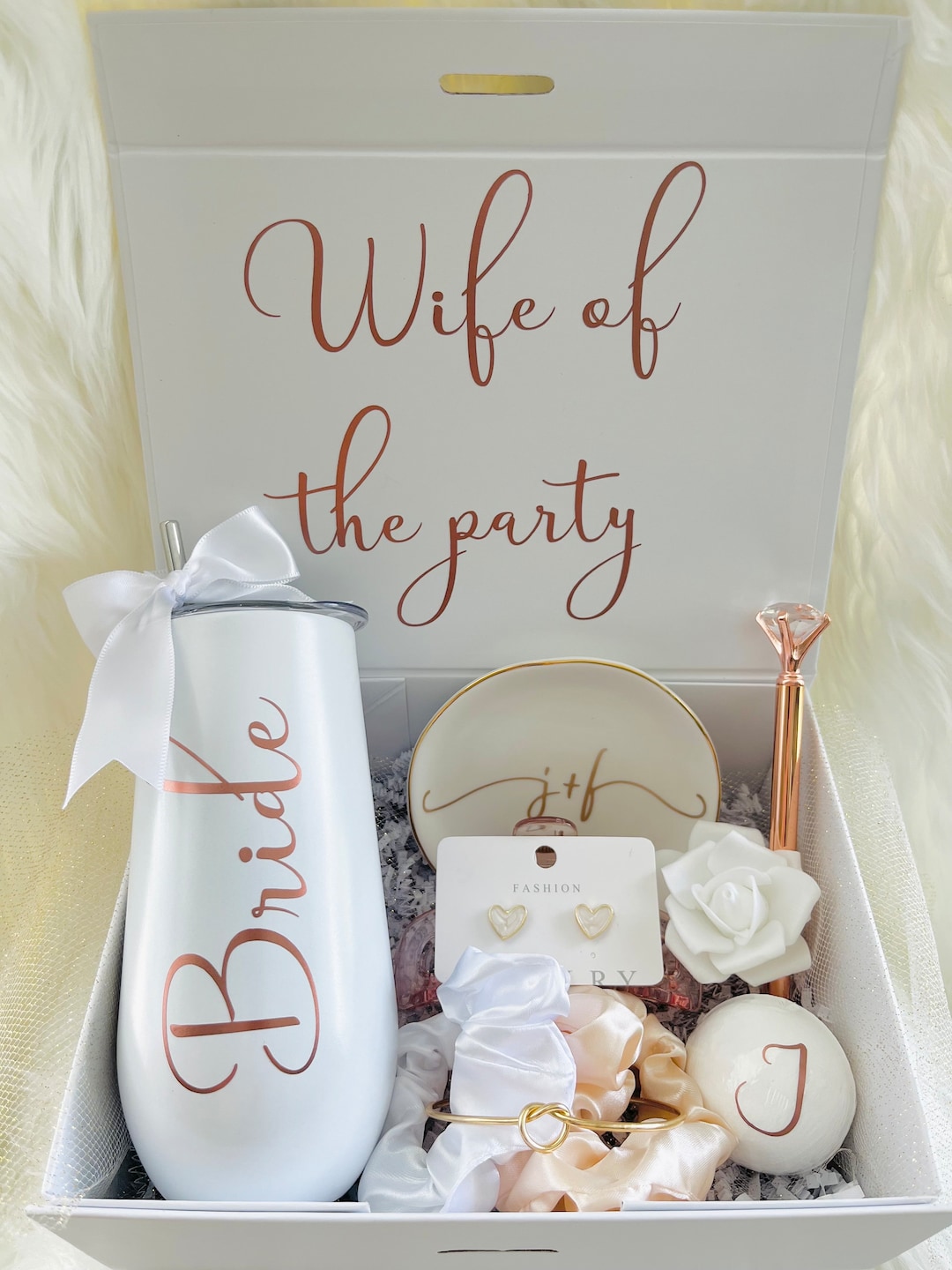 Bridal Gift Box, Bride to Be Gift Box, Personalized Bridal Gift Box ...