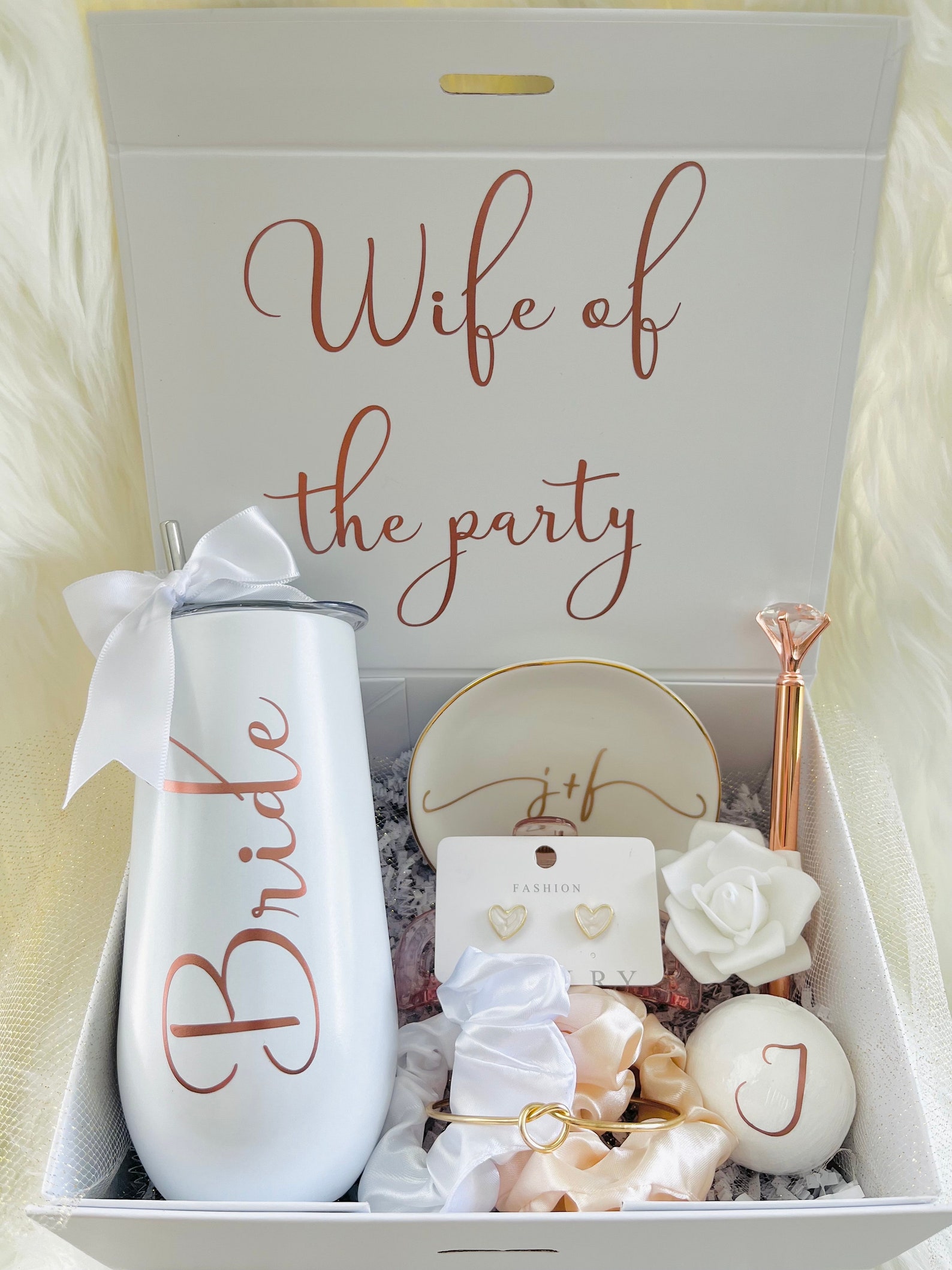 Bridal Gift Box, Bride to Be Gift Box, Personalized Bridal Gift Box ...