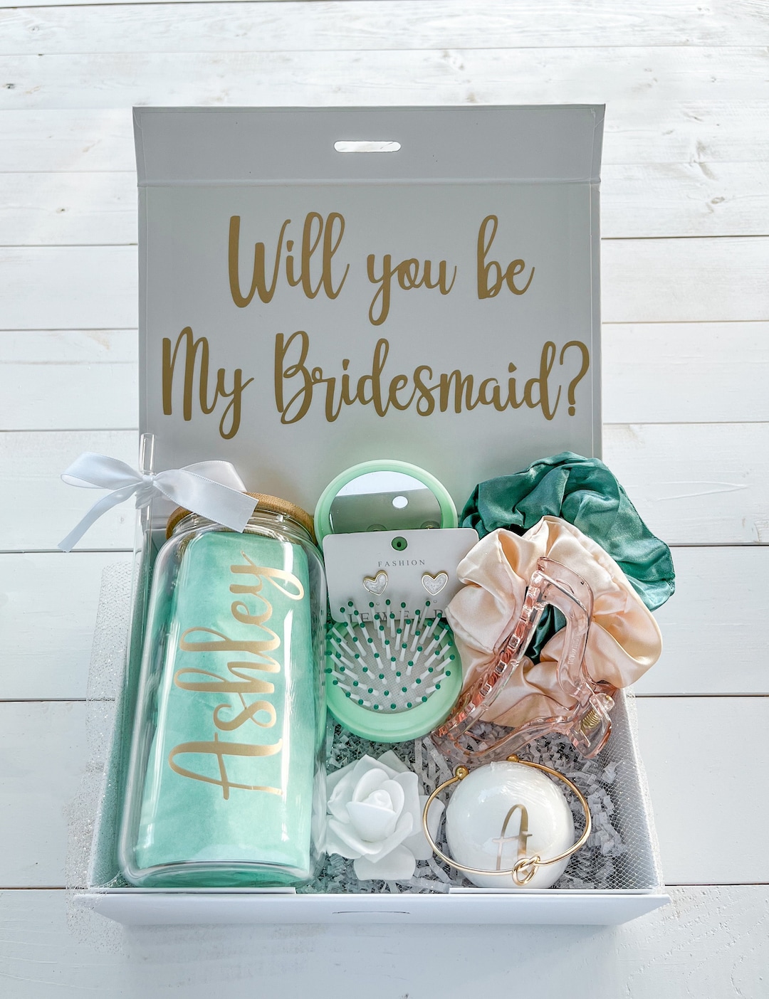 Bridesmaid Box, Will You Be My Bridesmaid Box, Custom Bridesmaid ...