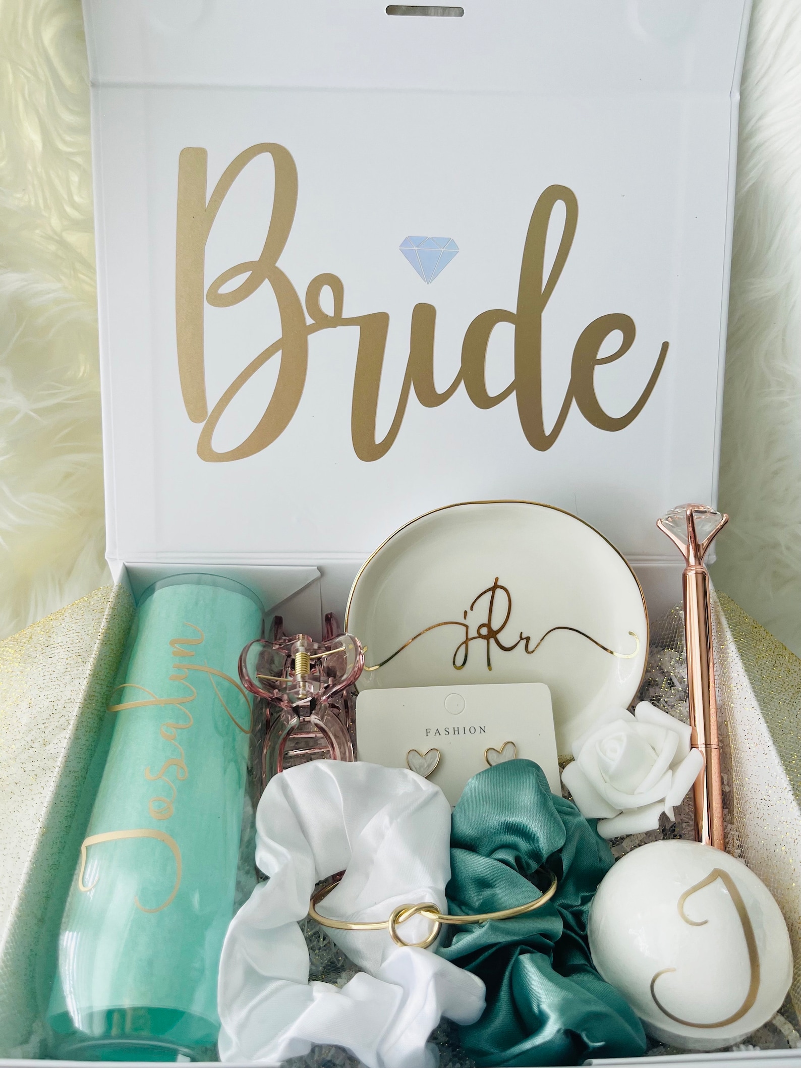 Bridal Gift Box, Bride to Be Gift Box, Personalized Bridal Gift Box ...