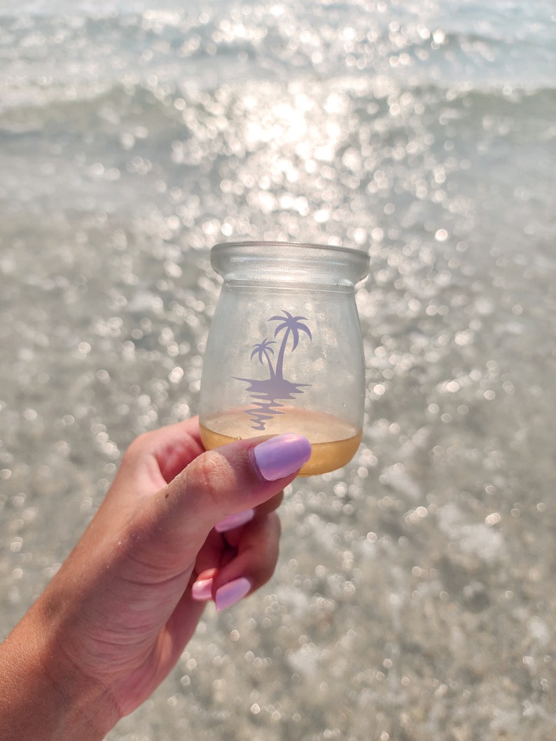 Mini Jar- Beach Combing-sharktooth-palm Island-seashell - Etsy