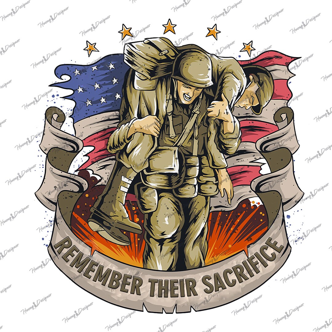 Remember Their Sacrifice Png, Memorial Day Png, Military Png, American ...