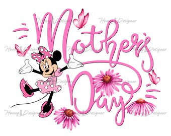 Mama Mouse Png, Happy Mother's Day Png, Mom Mouse Png, Mouse Mama Mini ...