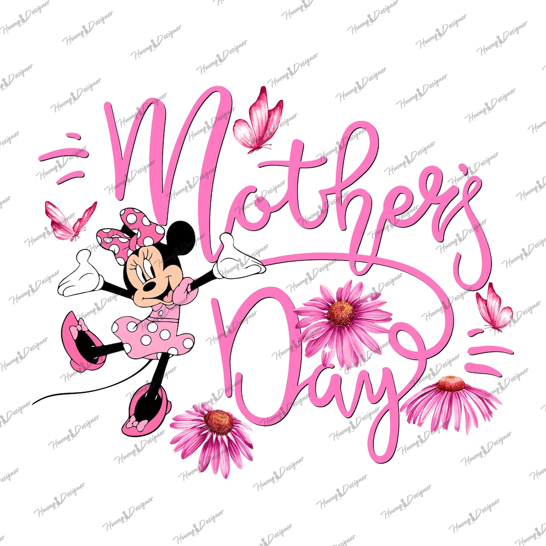 Mother's Day Png Designs, Floral Mom Mouse Png, Mama Mouse Png, Mama ...