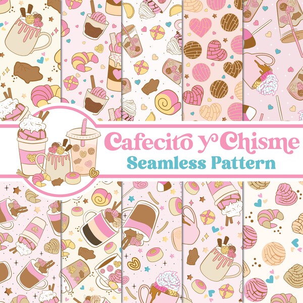 Cafecito Y Chisme Svg - Etsy