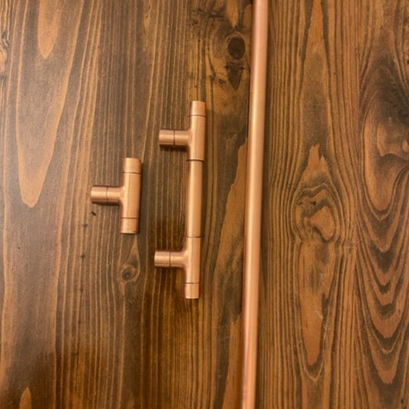 Copper Cabinet Hardware - Etsy