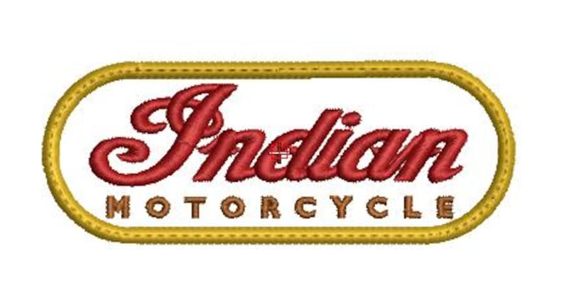 Indian Motorcycle Patch - Embroidery Machine File - Etsy