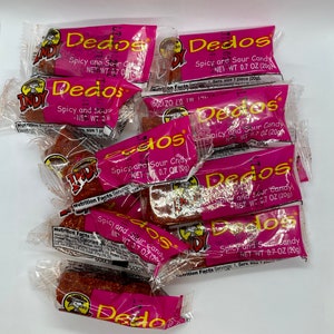 Mexican Dedos, Mexican Candy, Dulce Mexicano, Sweet and Spicy Candy ...