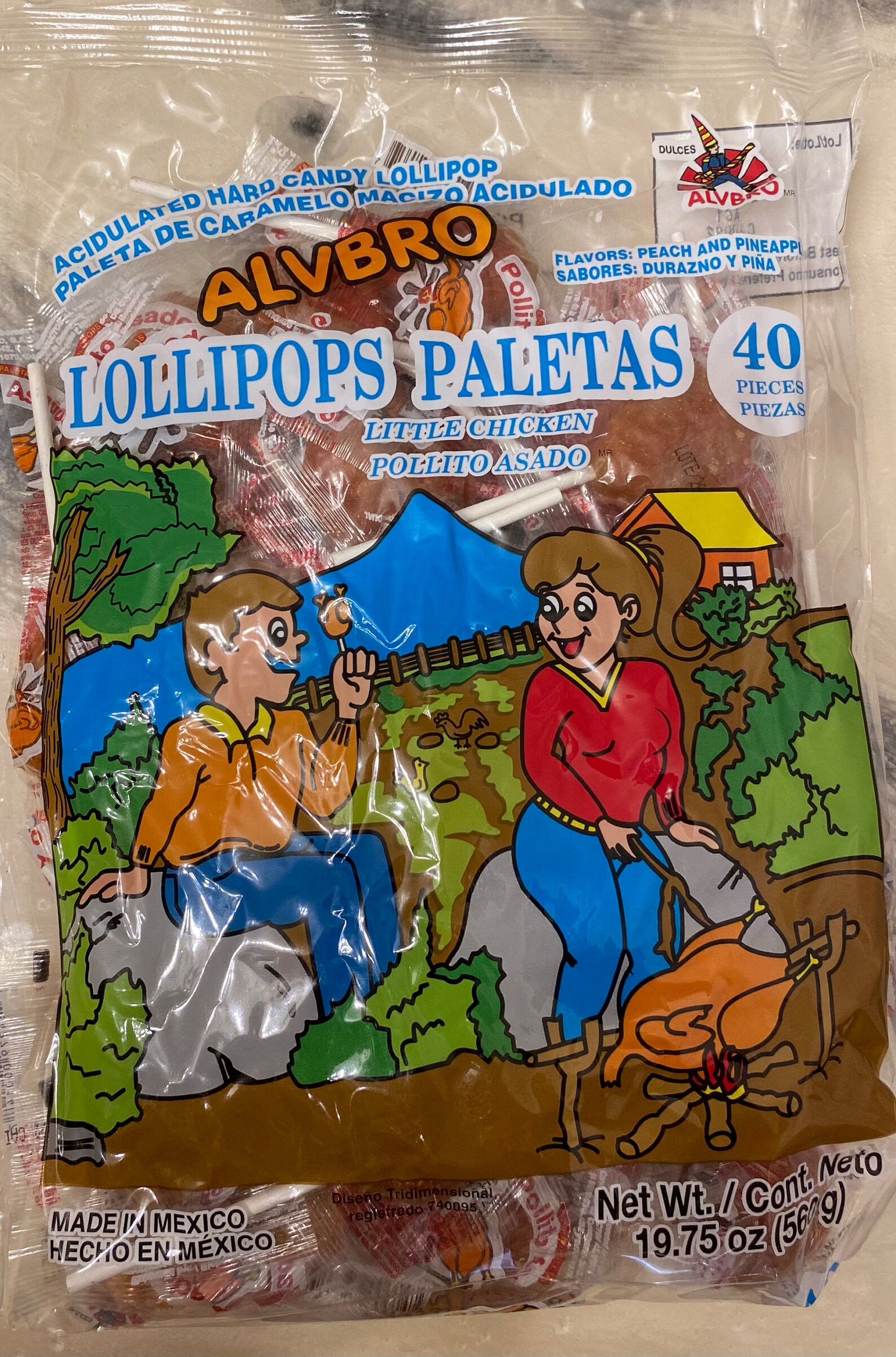 Pollito Asado Lollipops, Paleta, Dulce Mexicano, Chicken Lollipops ...