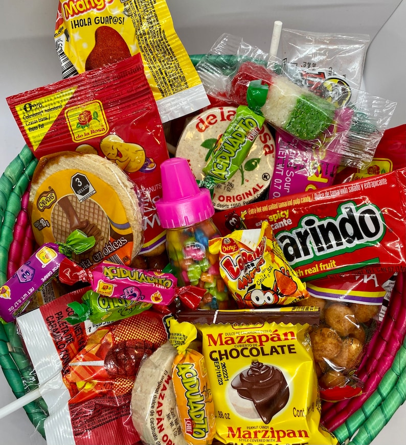 Mexican Candy Gift Box, Mexican Gift, 1lb Mexican Candy Pieces ...