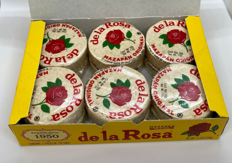 De La Rosa Mazapan, Dulce Mexicano, Mexican Candy, Traditional Candy ...
