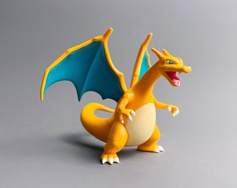 Painted Charizard Figure - Etsy