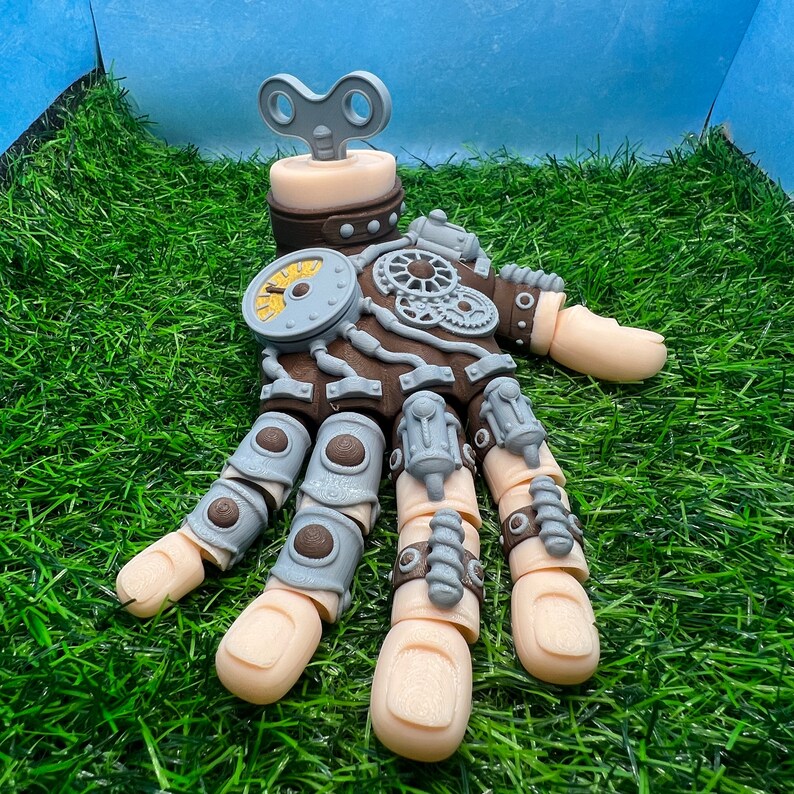 Articulated Steampunk Hand 3d Printed Flexi Hand Steampunk - Etsy