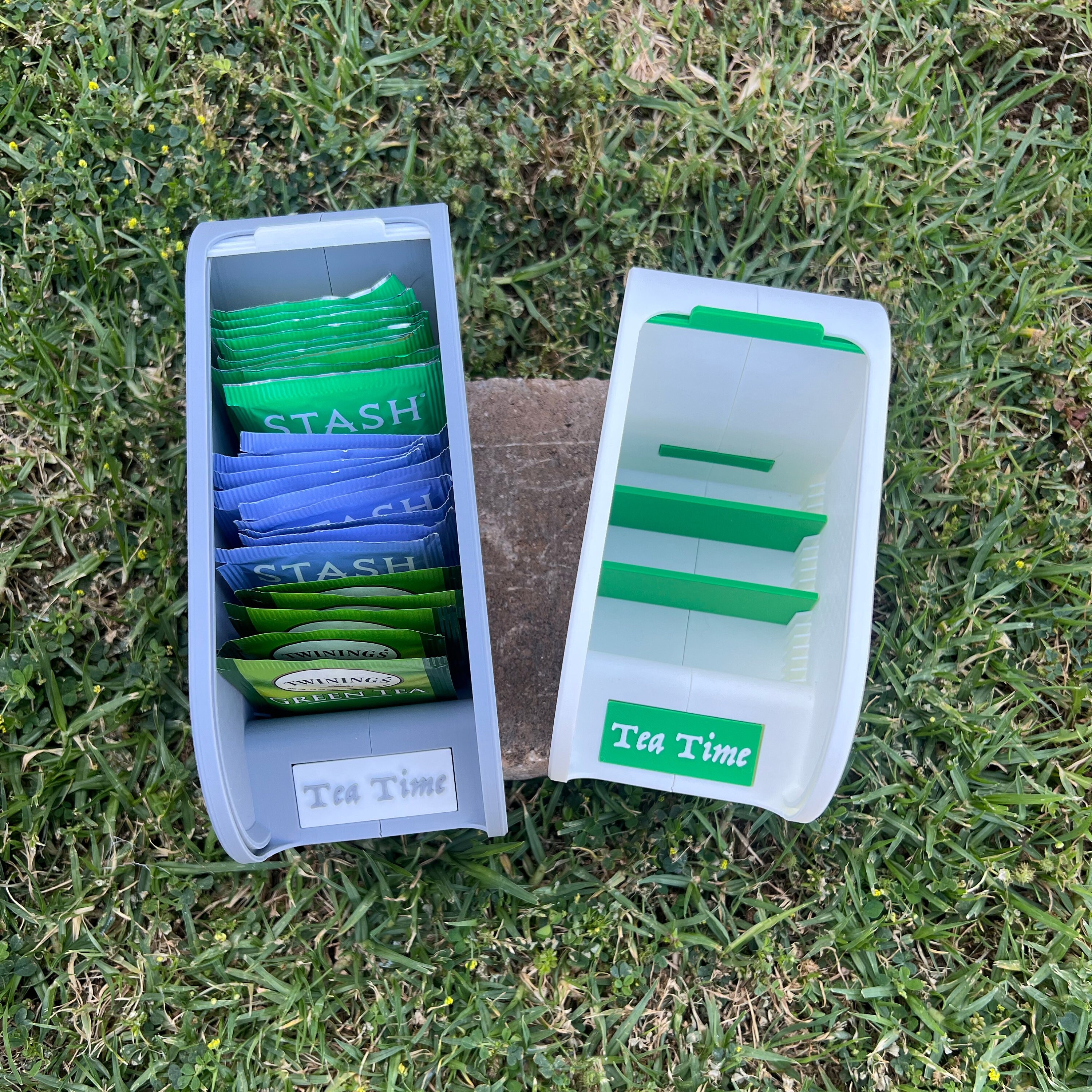 Shutter Box Tea Box - 3d Printed Tea Box - for Wrapped Tea Bags - Etsy