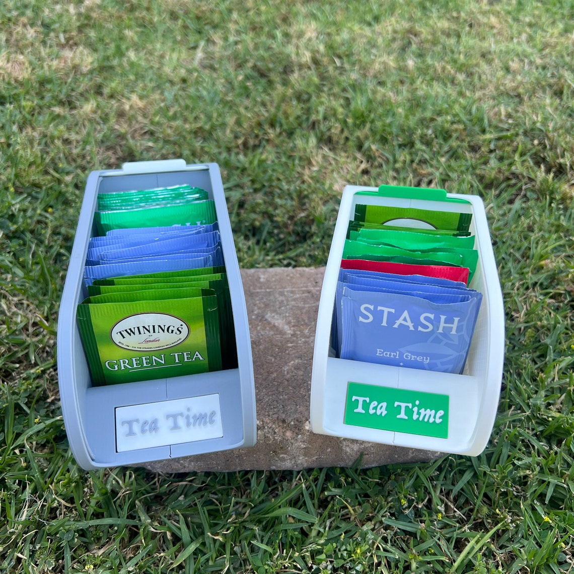 Shutter Box Tea Box - 3d Printed Tea Box - for Wrapped Tea Bags - Etsy
