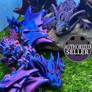 Articulated Nightwing (bat) Dragon - 3dprinted Bat Dragon - Etsy