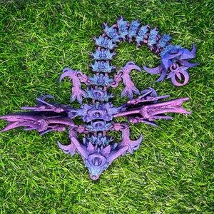 Articulated Nightwing (bat) Dragon - 3dprinted Bat Dragon - Etsy