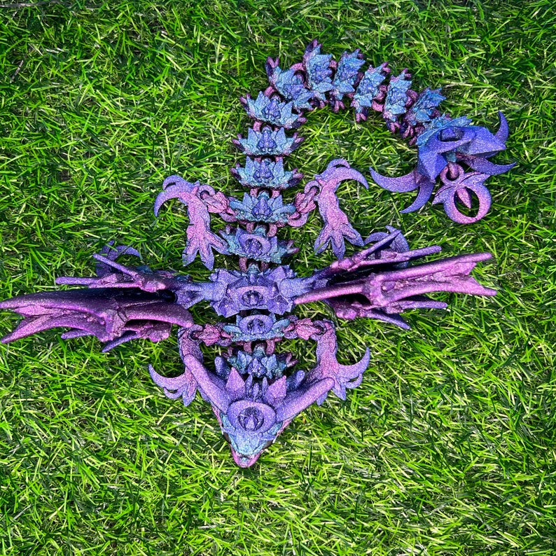 Articulated Nightwing (bat) Dragon - 3dprinted Bat Dragon - Etsy