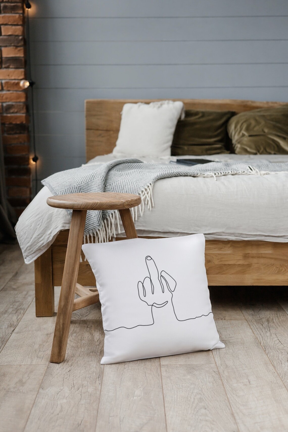 Middle Finger Line Art Printable Digital Instant Download SVG, PNG, JPG ...