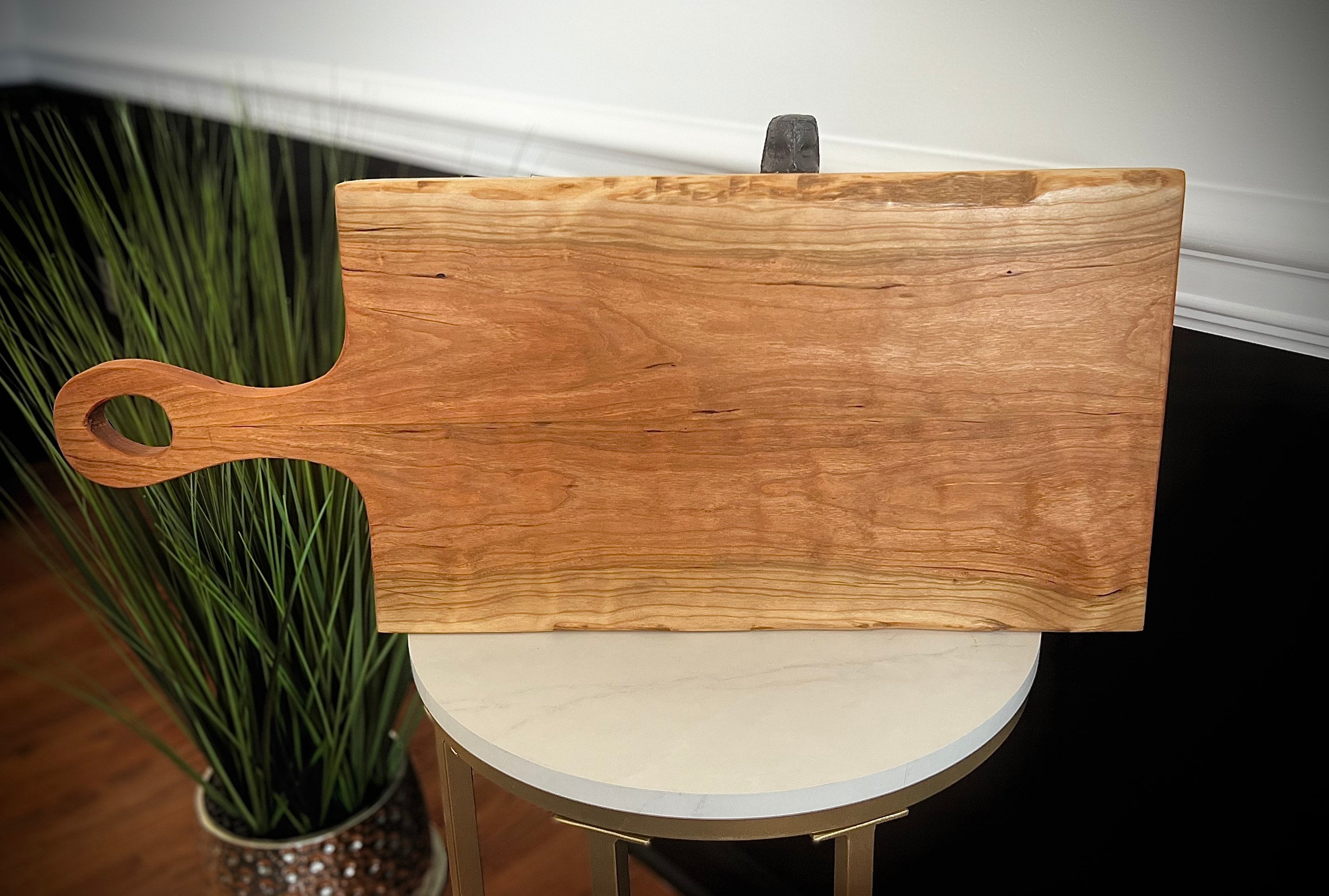 Extra Large Live Edge Cherry Cutting Board / Charcuterie Board / Gift ...