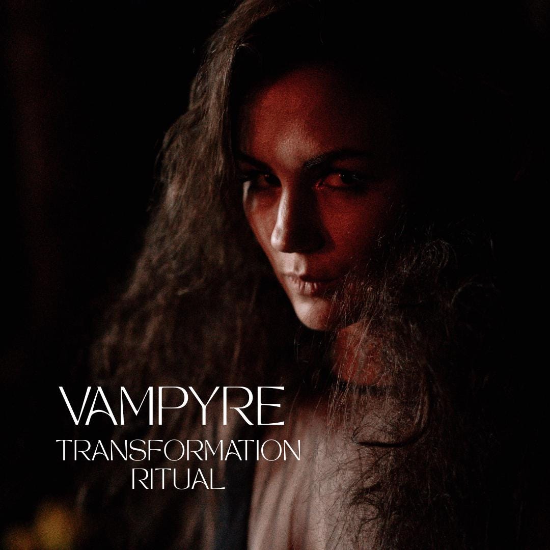 VAMPIRE TRANSFORMATION SPELL | Immortal Power, Psychic Seduction, Night ...