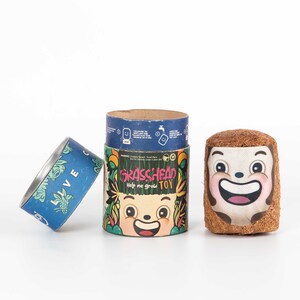 Meet Smile Grass Head Toy Grow, Fun, and Protect the Tropical ...