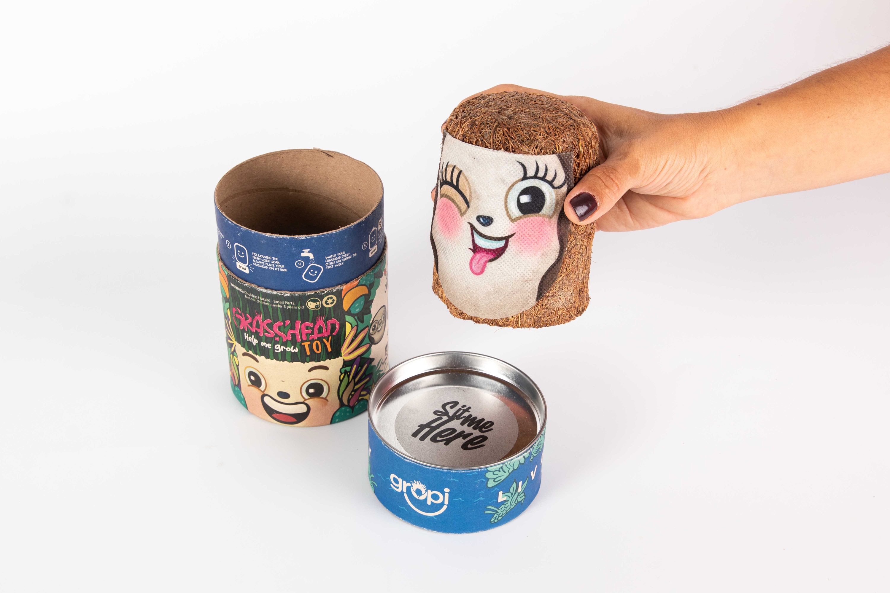 Meet Candy Grass Head Toy Grow, Fun, and Protect the Tropical ...