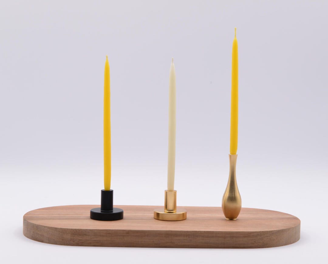 HOLDER for Mini Candles | Tiny Taper Candle Holders | Metal Candle Holders - Etsy