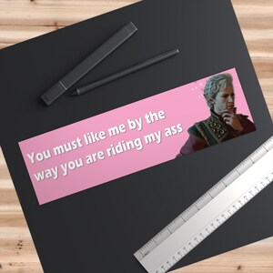 Astarion Car Decal Bumper Sticker Bg3 Meme Sticker Astarion Sticker Car ...