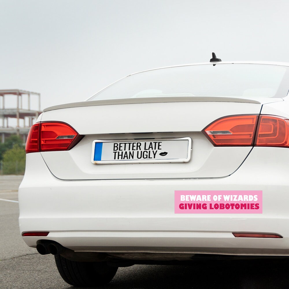 Volo's Lobotomy Baldur's Gate 3 Bumper Sticker Bg3 Meme Sticker Car ...