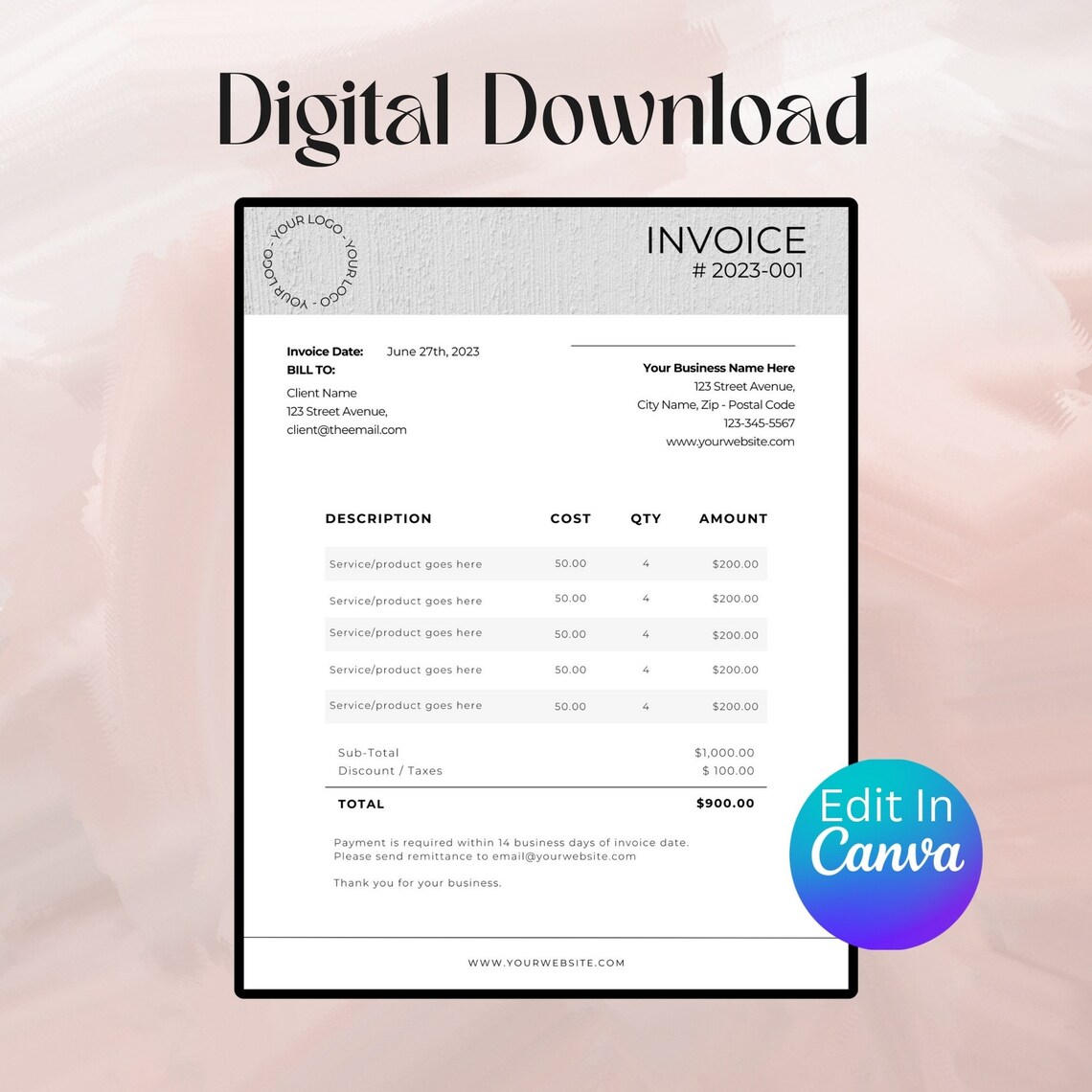 Invoice Template, Sales Invoice Template, Invoice Template Download ...