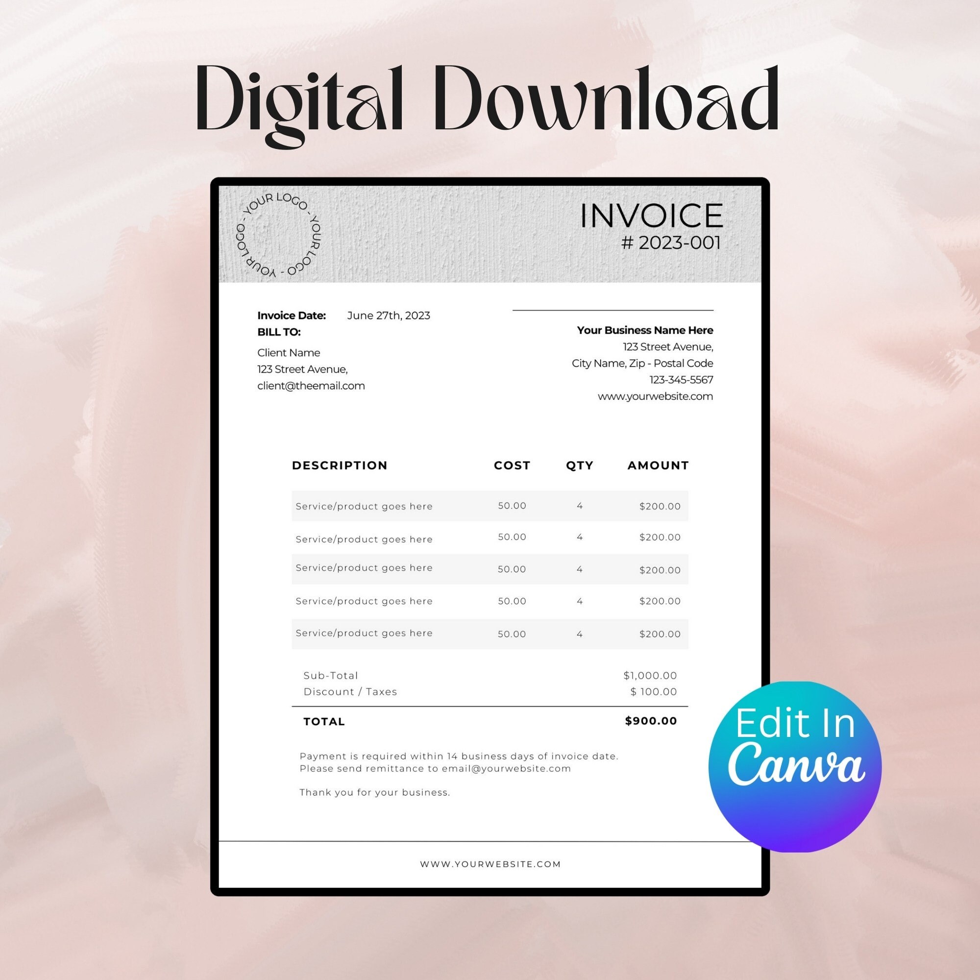 Invoice Template, Sales Invoice Template, Invoice Template Download ...