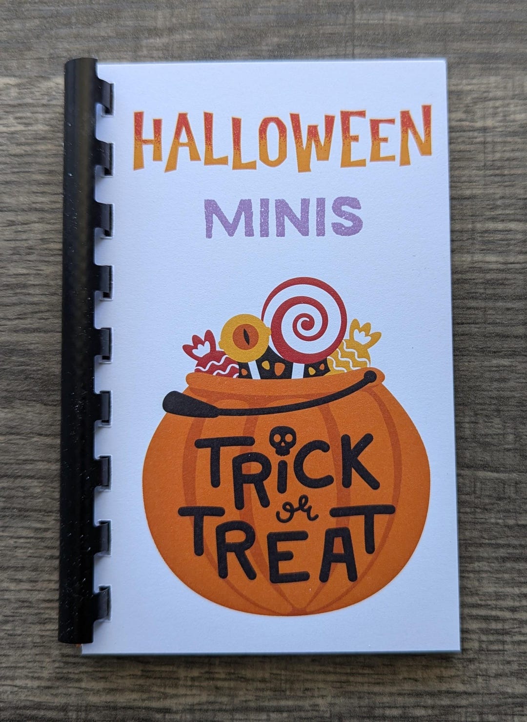 Halloween Mini Savings Book - Etsy