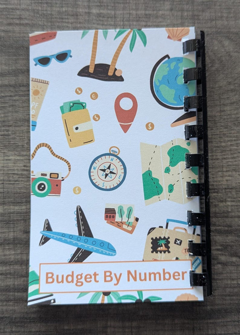 Mini Travel Savings Book - Etsy