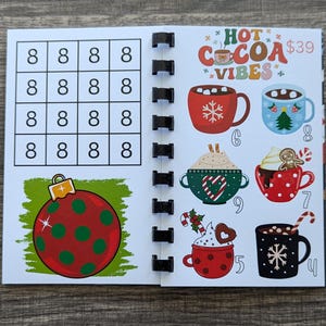 Christmas Mini Savings Book - Etsy