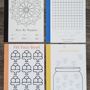 Savings Challenge Book - Etsy